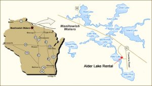 Location - Alder Lake Rental